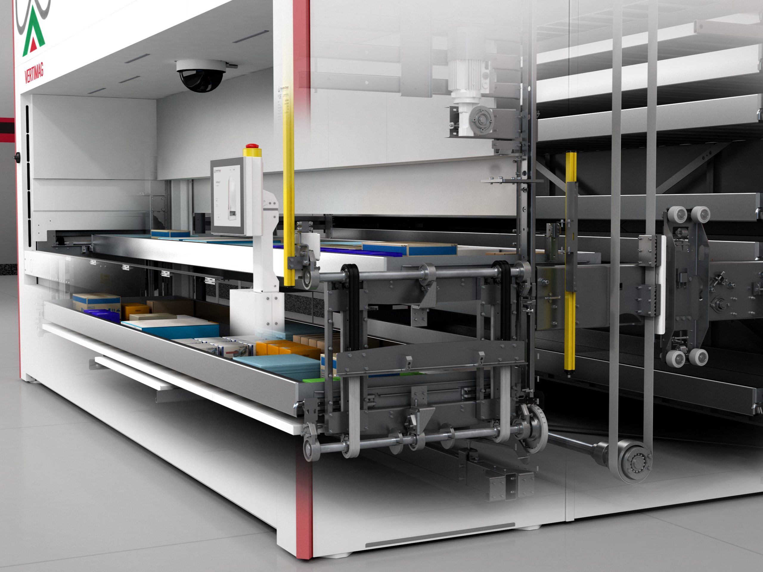 Ergo-Tech bay: more benefits for the vertical lift modules